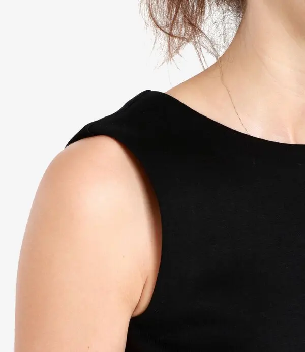 Max Mara Sleeveless Viscose Jersey Top