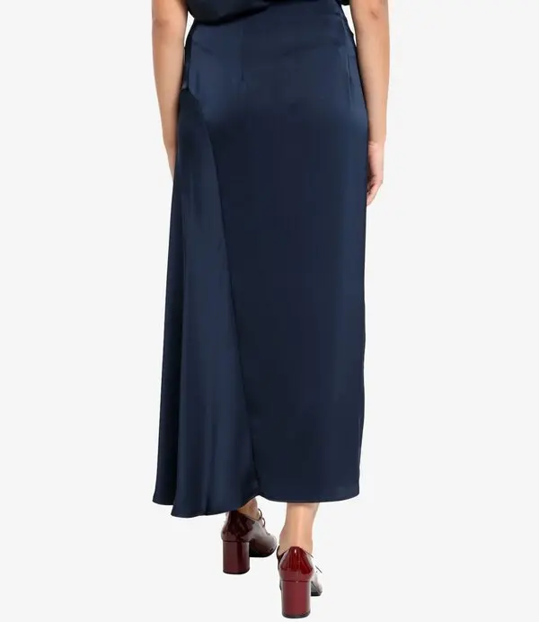 Max Mara Longuette Satin Skirt
