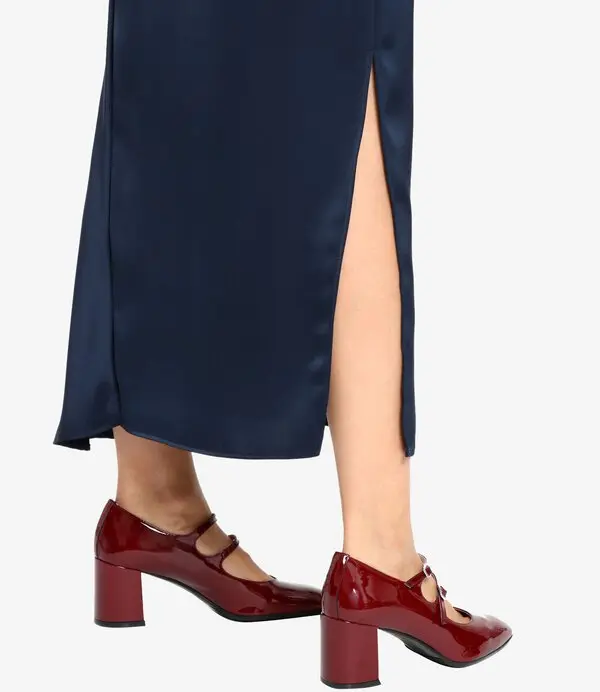 Max Mara Longuette Satin Skirt