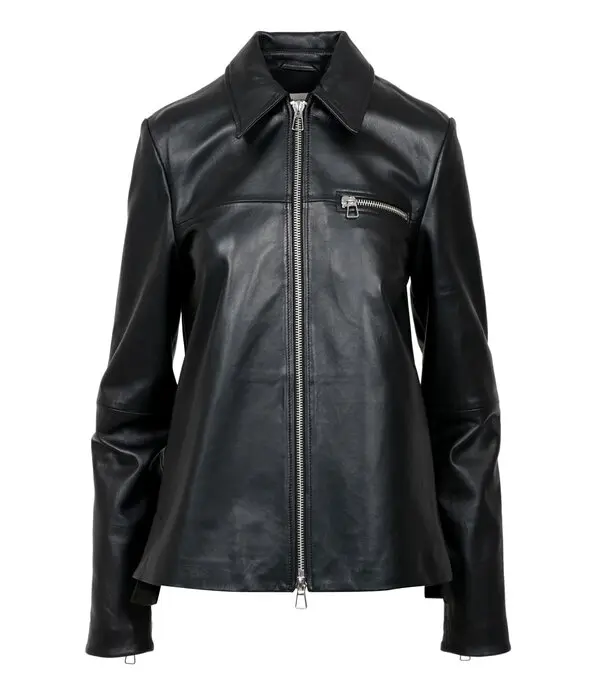 Sportmax Leather Coat