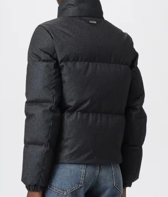 Woolrich Printed Wool Down Jacket
