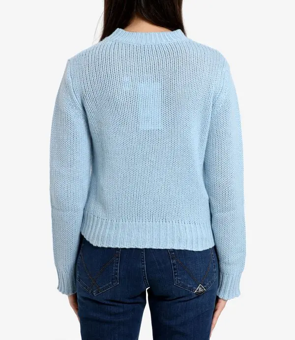 Max Mara Cashmere Knit Crew Neck Sweater