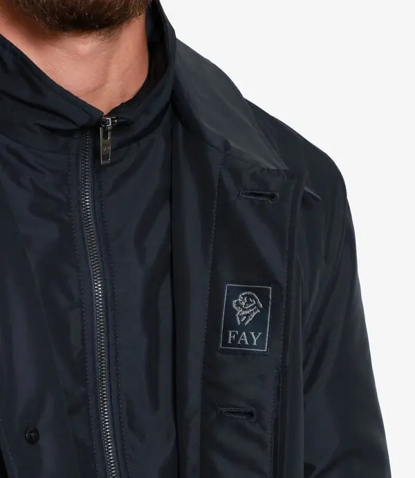 FAY Technical Fabric Coat