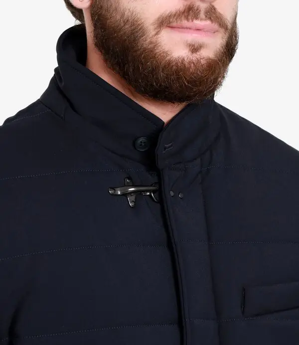 FAY Water Repellent Padded Jacket With Hook Detail