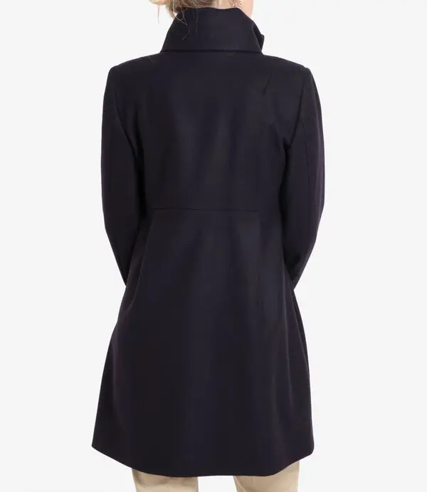 FAY Virgin Wool-blend Coat - Blue