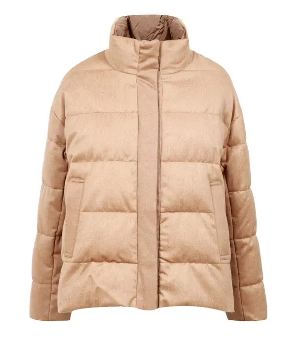 Max Mara Quilted Polyester Coat