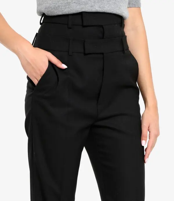 Sportmax Sartorial Stretch Wool Trousers