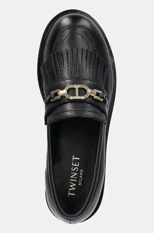 Twin-set Loafers With Fringe