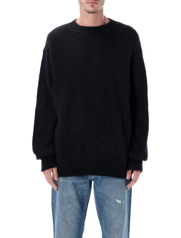 ROLD SKOV Alpaca And Mohair-blend Sweater - Black
