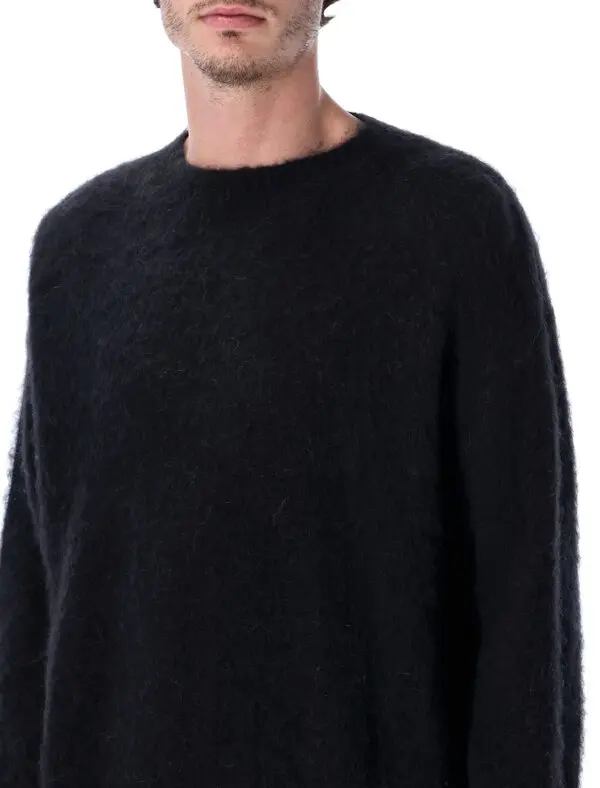 ROLD SKOV Alpaca And Mohair-blend Sweater - Black