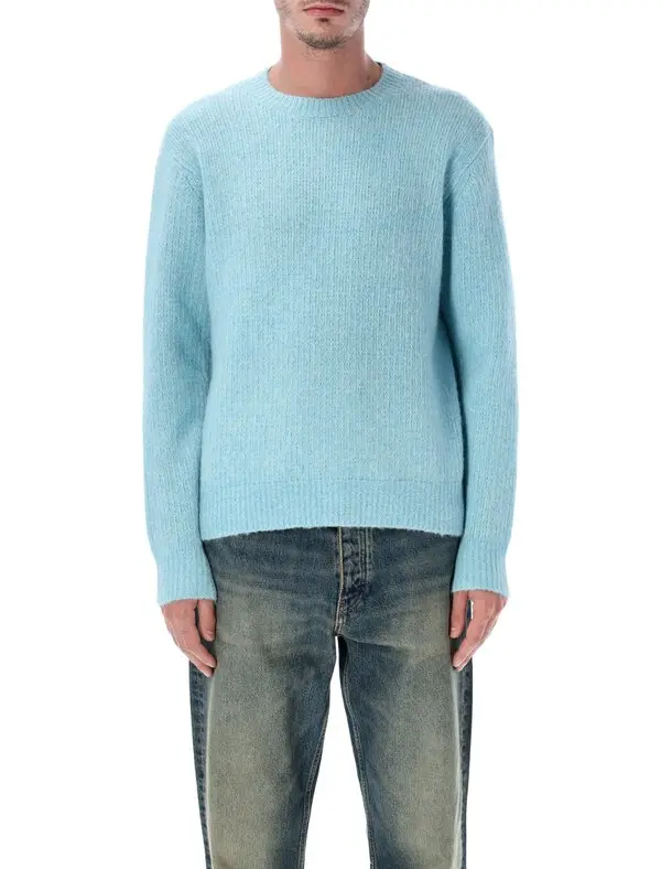 SUNFLOWER Yak And Wool Blend Sweater - Artic Blue