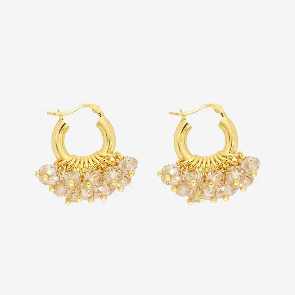 ANNELE Mini Biscuit Bliss Earrings - Golden