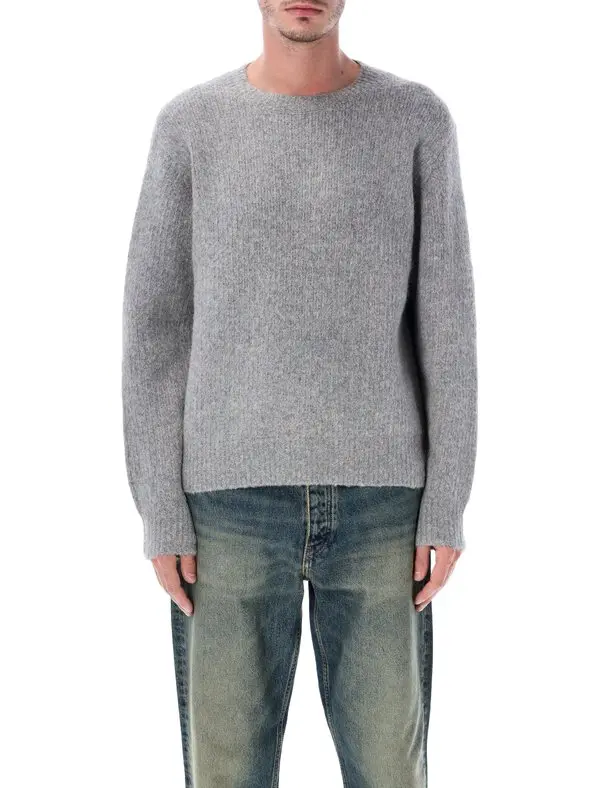 SUNFLOWER Yak And Wool Blend Sweater - Grey
