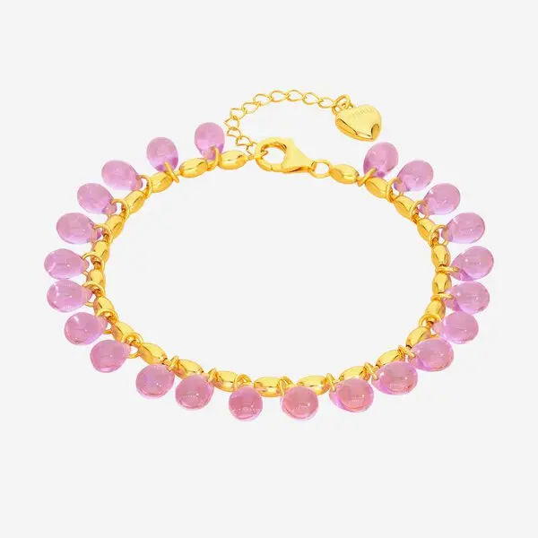 ANNELE Glazed Donuts Bracelet - Pink