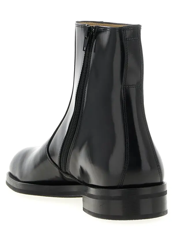 LEMAIRE Leather Ankle Boots