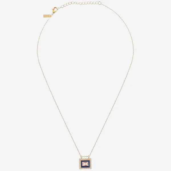 MYA BAY Navy El Paso Necklace - Red