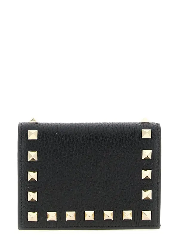 Valentino Garavani Rockstud' Wallet - Black