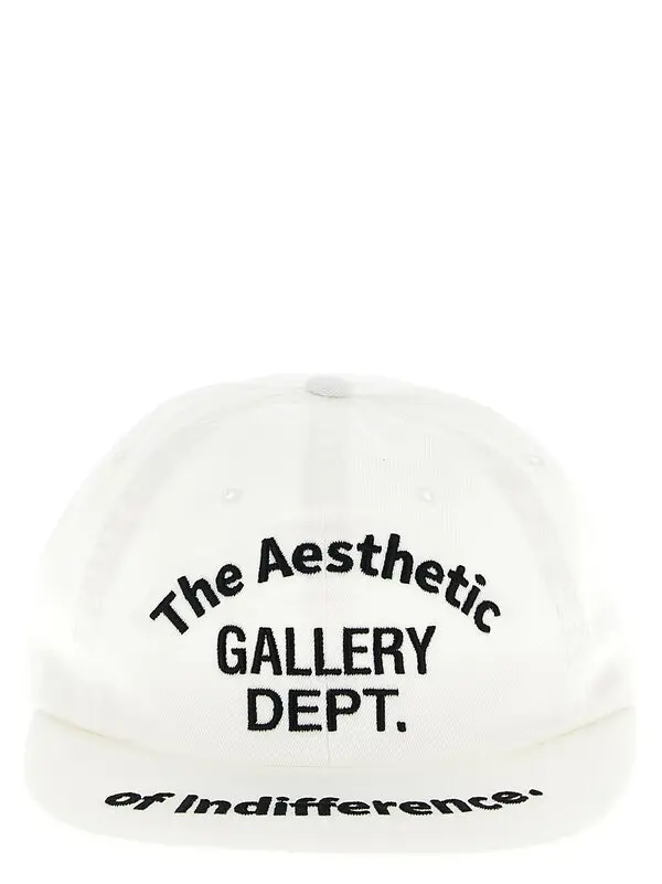 GALLERY DEPT. Aesthetic Of Indifference' Cap - White/black