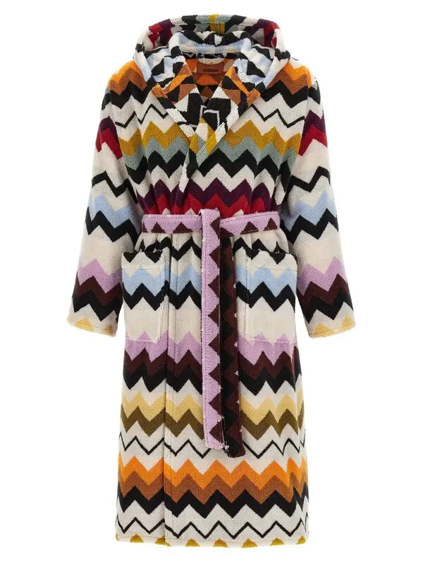 Missoni Murrina' Hooded Bathrobe - Multicolor