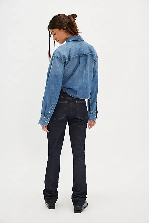 AGOLDE Jetta Stacked Skinny Jeans - Rinse