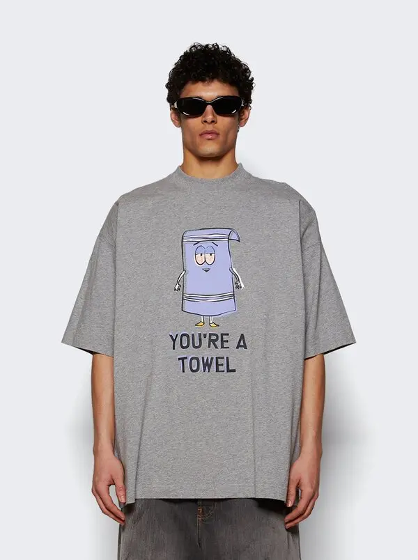 Vetements I'm A Towel Oversized Tee Melange