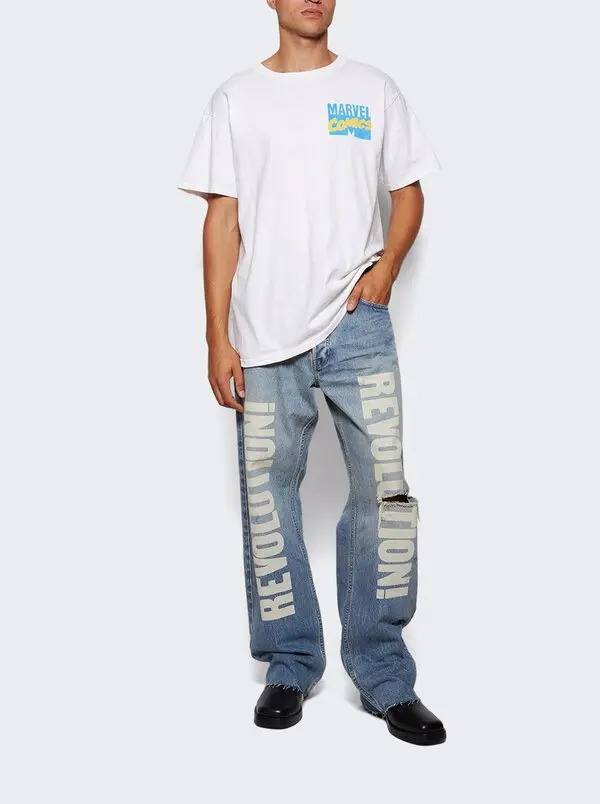 EARTHLING VIP Wolverine Vintage Tee White