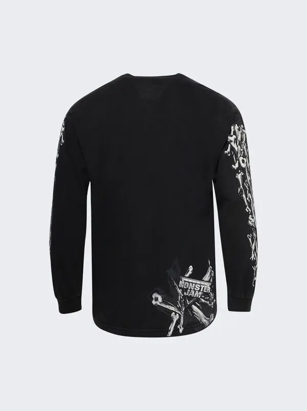 EARTHLING VIP Grave Digger Vintage Long Sleeve Tee Grave Digger