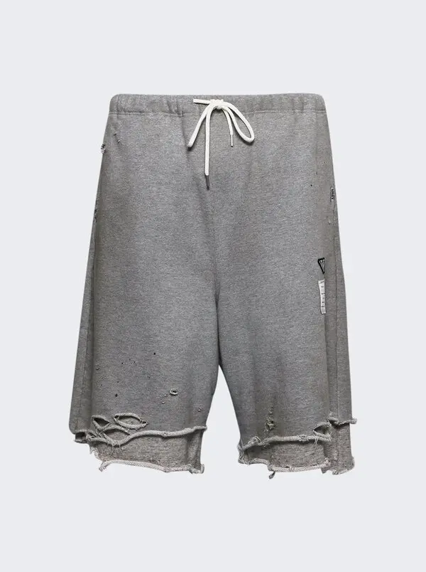 Mihara Yasuhiro Layered Cotton Shorts - Grey