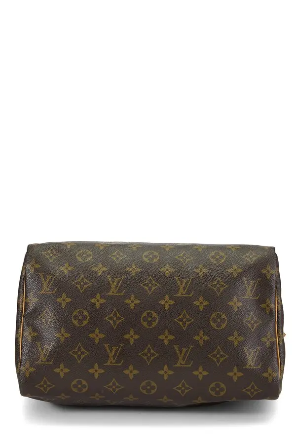 LOUIS VUITTON Monogram Speedy 35 - Brown