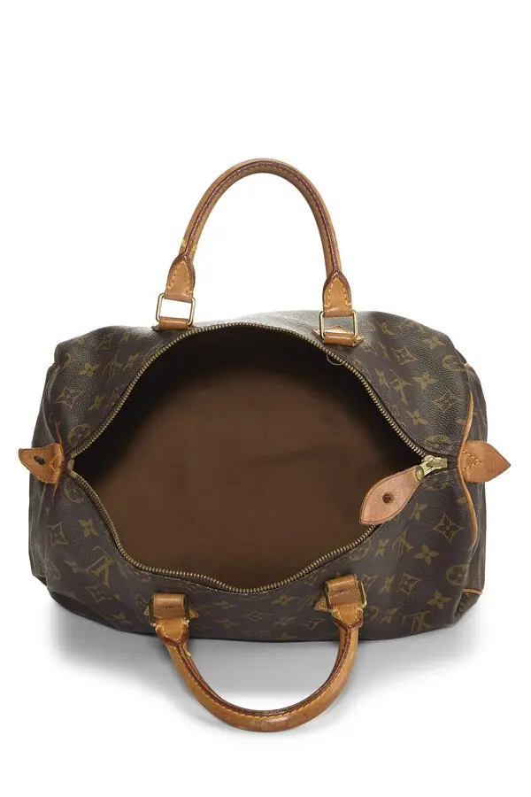 LOUIS VUITTON Monogram Speedy 35 - Brown
