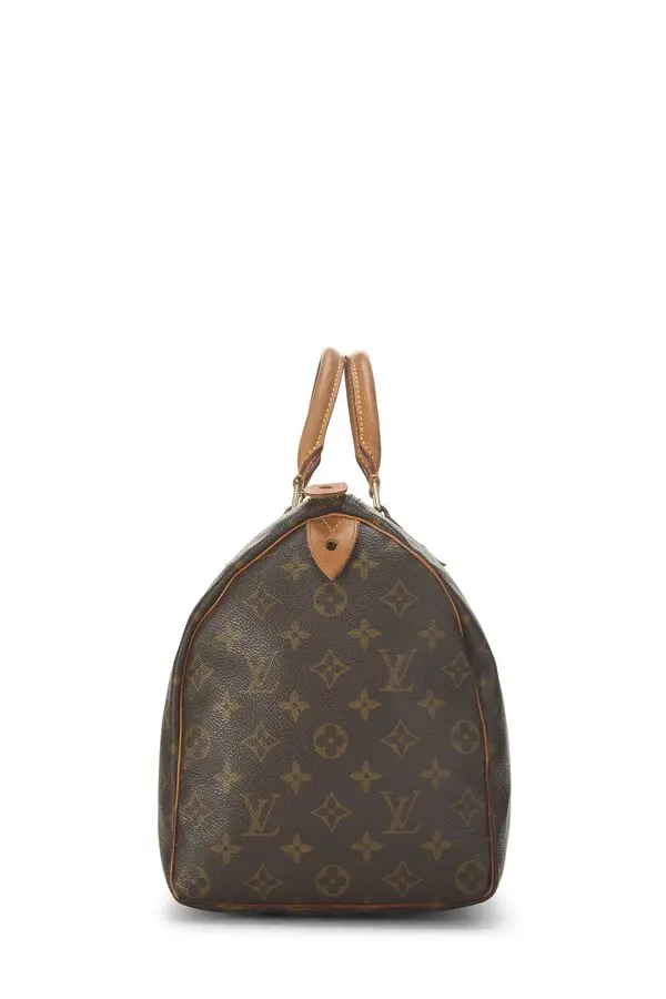 LOUIS VUITTON Monogram Speedy 35 - Brown