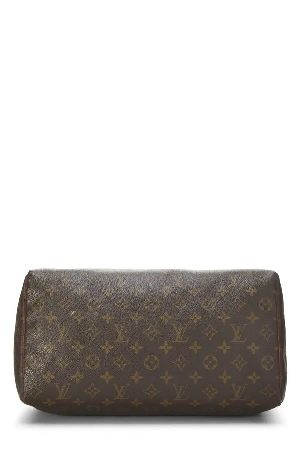 LOUIS VUITTON Monogram Speedy 35 - Brown