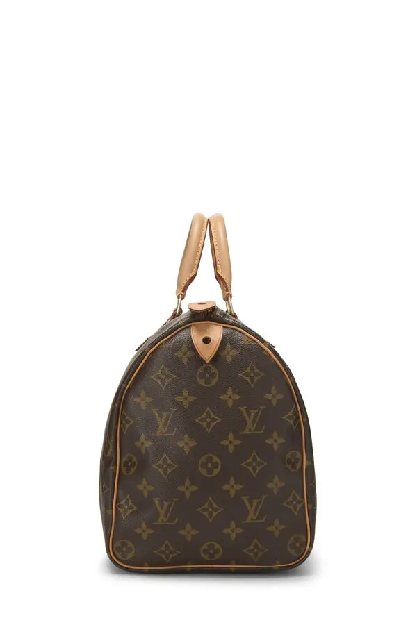 LOUIS VUITTON Monogram Speedy 35 - Brown