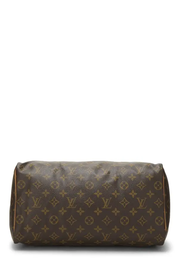LOUIS VUITTON Monogram Speedy 35 - Brown