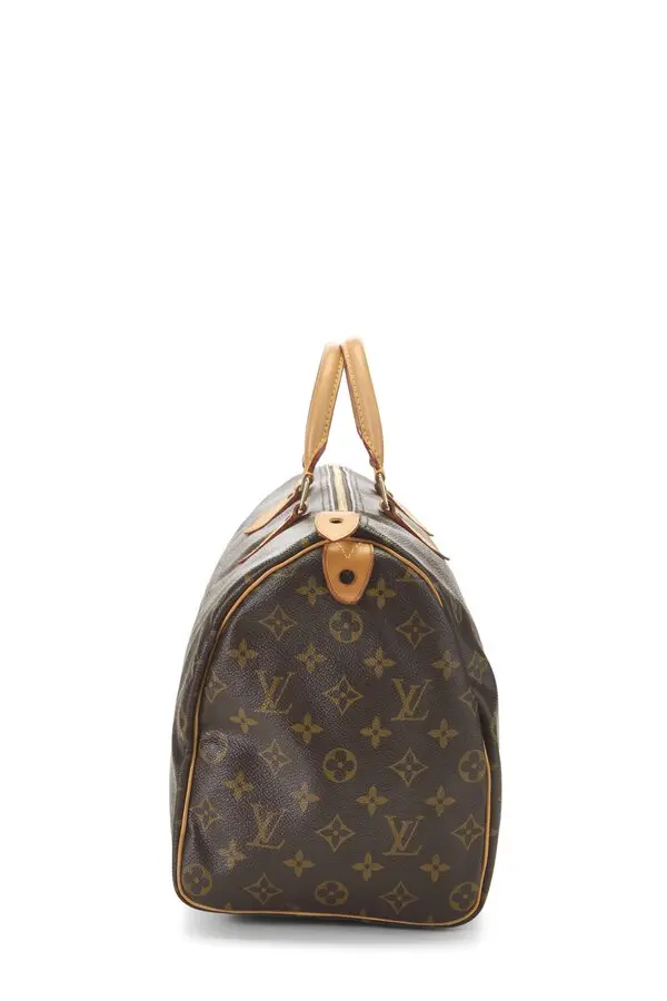 LOUIS VUITTON Monogram Speedy 35 - Brown
