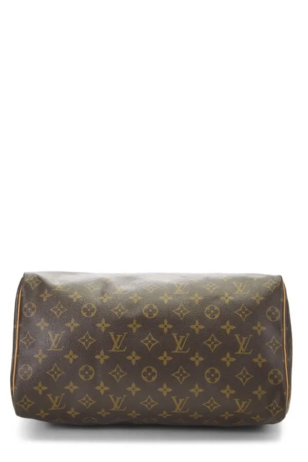 LOUIS VUITTON Monogram Speedy 35 - Brown