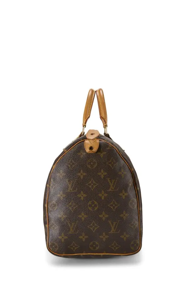 LOUIS VUITTON Monogram Speedy 35 - Brown