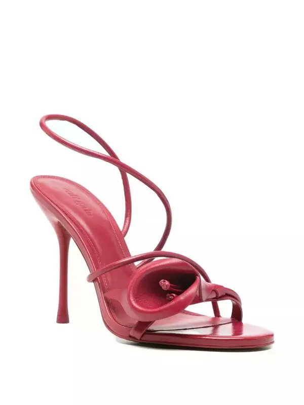 Cult Gaia 100mm Cassidy Sandals - Red