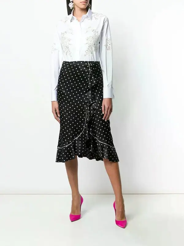 Dolce & Gabbana Lace Insert Shirt