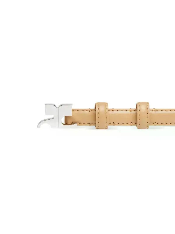 COURREGES Leather Belt - Neutrals