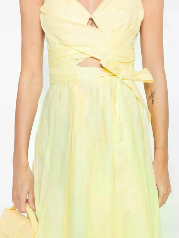 Zimmermann Tie-waist Midi Dress