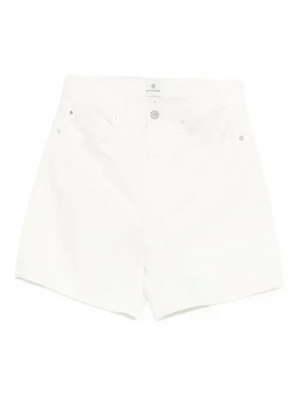 ANINE BING Button Shorts - Neutrals