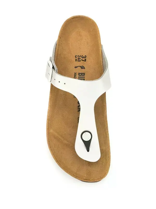 BIRKENSTOCK Gizeh Slip-on Sandals - Silver