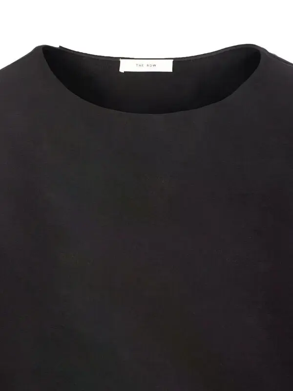 THE ROW Boat-neck Long-sleeved Blouse