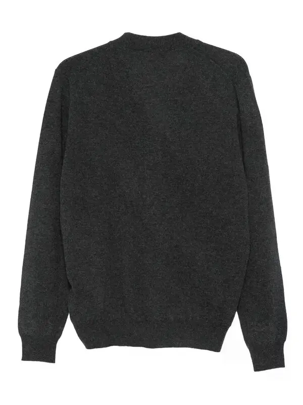 DELL'OGLIO Buttoned V-neck Cardigan