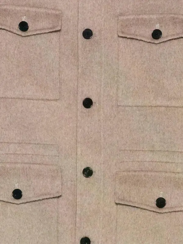 GREYED Buttoned Shirt Jacket