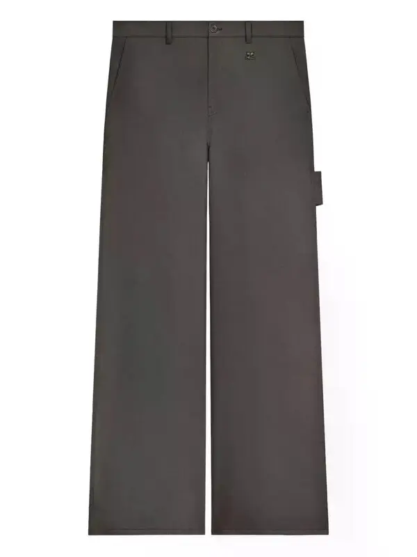 COURREGES Belt-loops Trousers