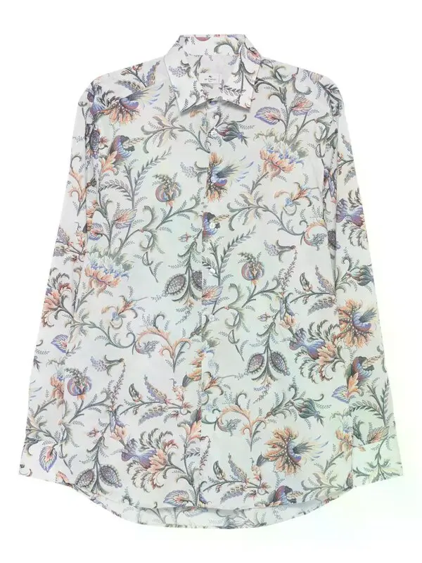 Etro Floral Shirt - Blue