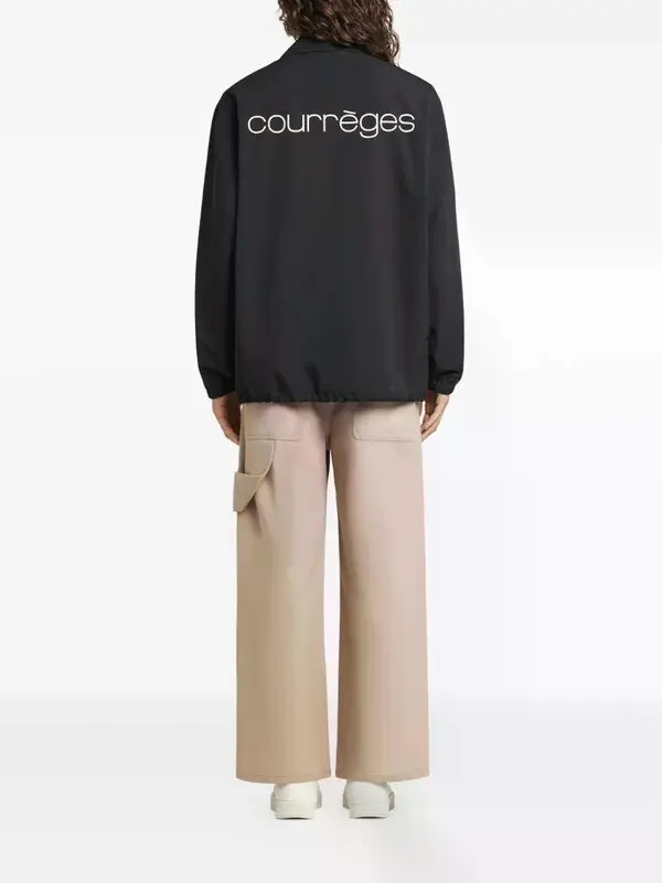 COURREGES Hammer Logo-embroidered Trousers