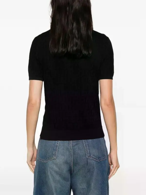 Fendi Pattern Short-sleeve Top
